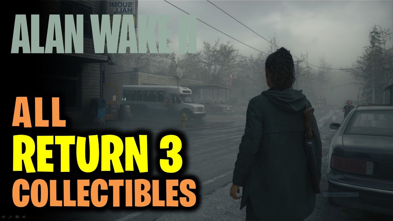 Return 3: All Collectibles Locations Guide | Alan Wake 2 - YouTube
