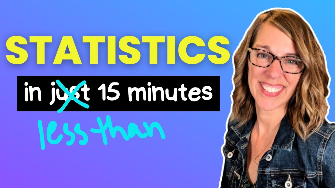 Teach Me Statistics in Just 15 Minutes - YouTube