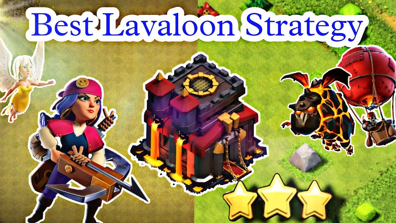 Easy 3 star Lavaloon strategy 💯 | Get perfect all that time TH10🔥| Best ...