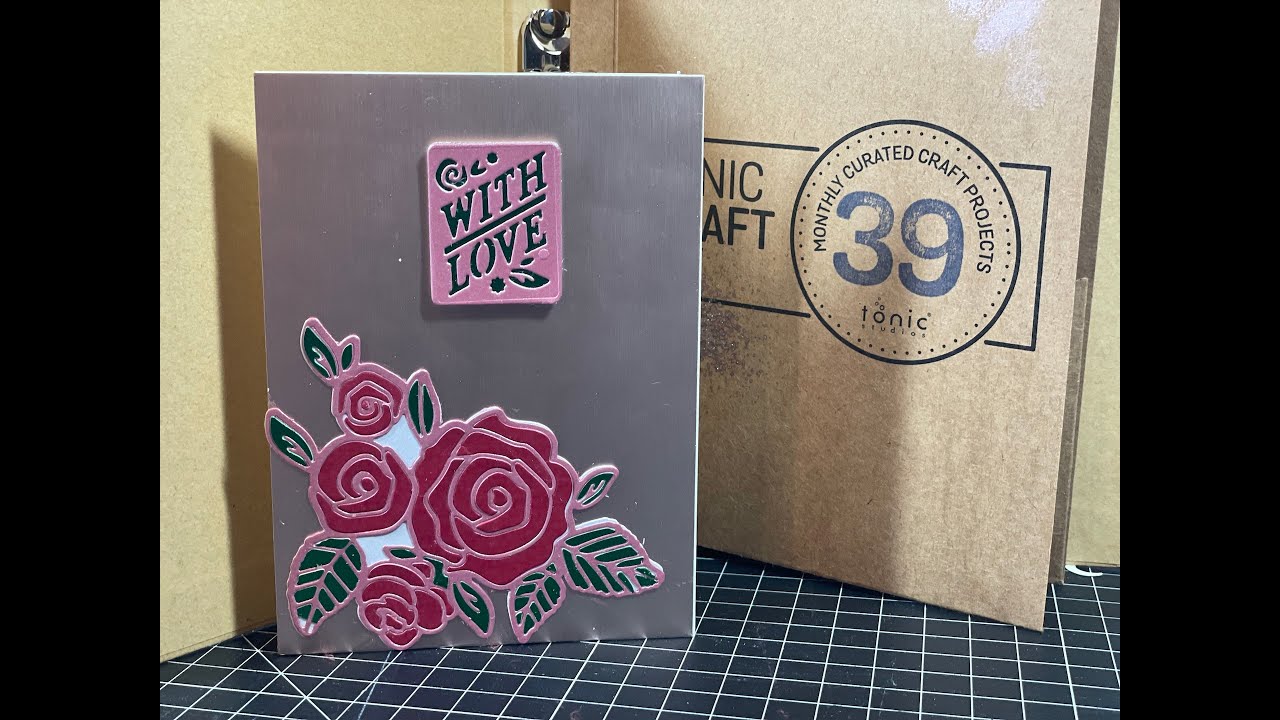 Tonic Studios Craft Kit #39 - YouTube