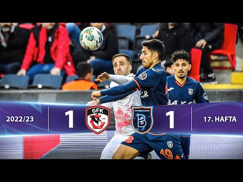 Gaziantep FK - M. Başakşehir (1-1) Highlights/Özet | Spor Toto Süper Lig - 2022/23