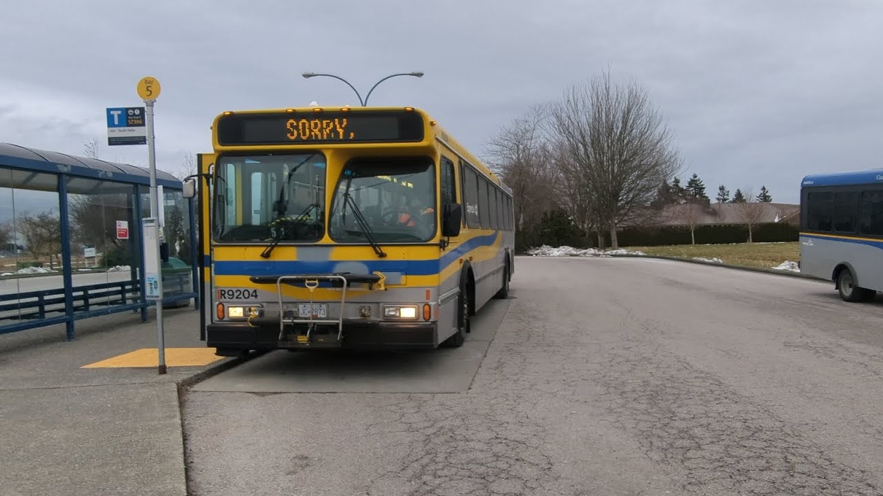 translink 2000 Orion V suburban 9204 on route 601 to Ladner one of the ...
