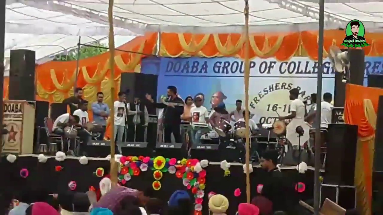 Sherry Maan live Stage at Doaba group of collage mohali part 1 by ...