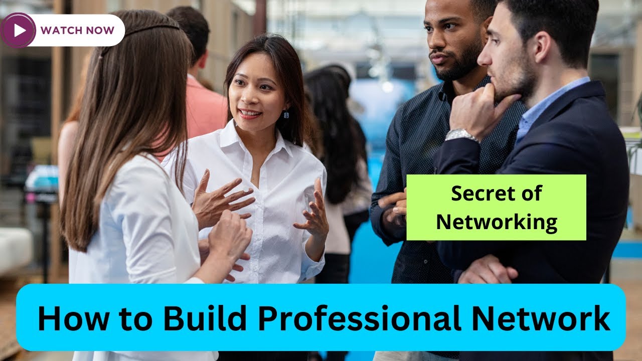 Secret of Professional Network Building | Career Growth | Networking ...