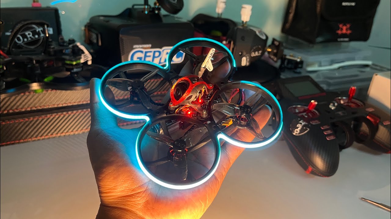 Jom pasang LED kt Happymodel Mobula 8 - YouTube