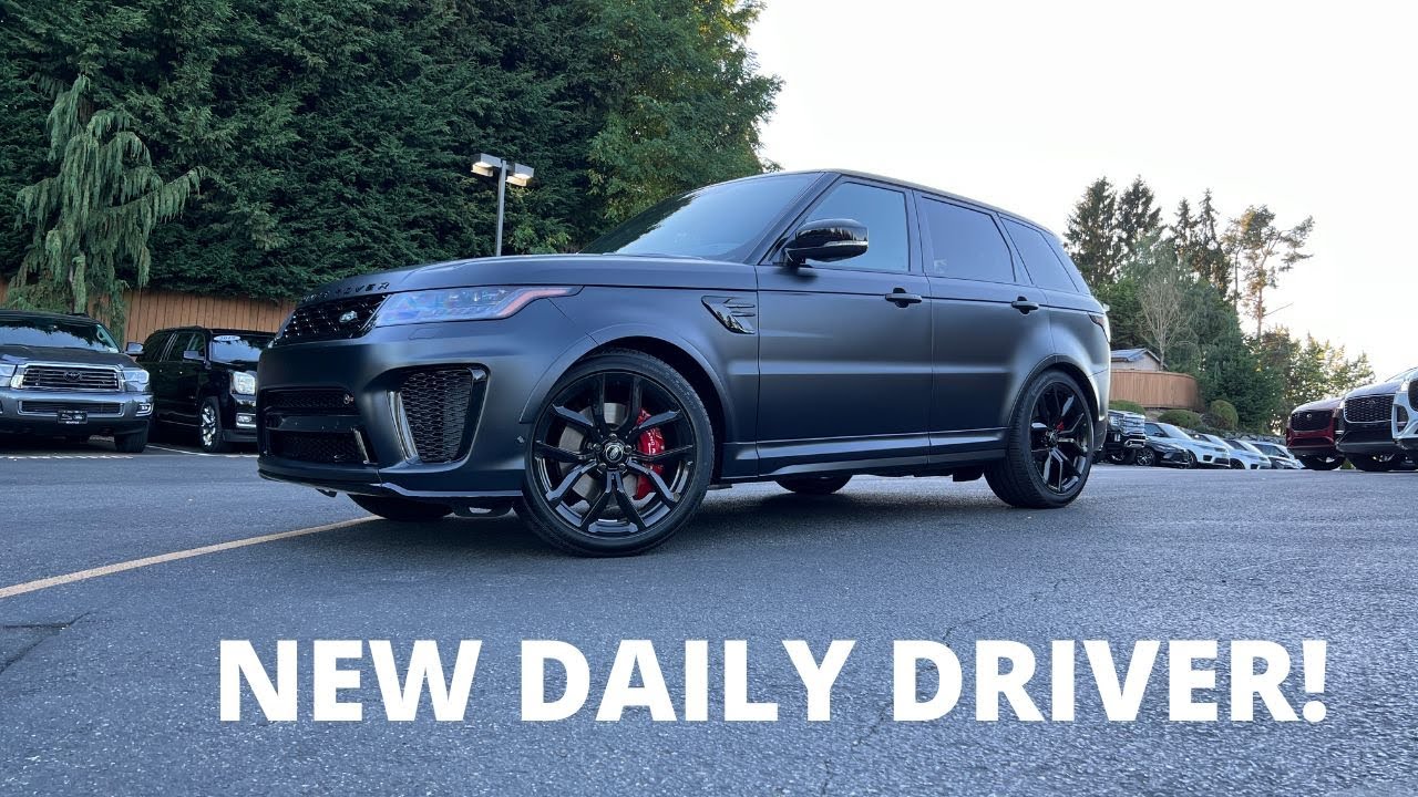 First week of owning a 2022 Range Rover Sport SVR - YouTube