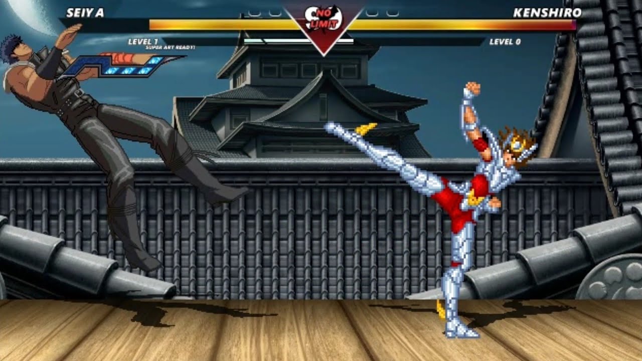SEIYA VS KENSHIRO - High level insane fight ! - YouTube