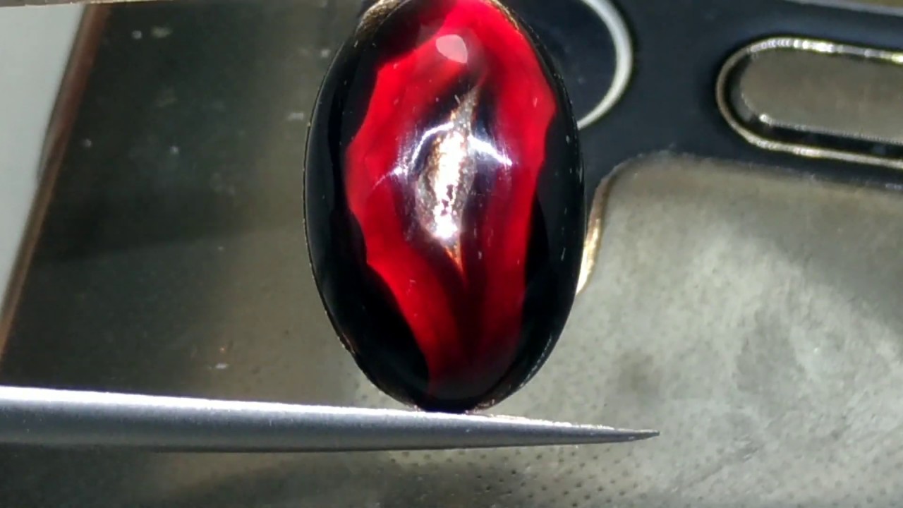 Batu Akik Yaman Wulung Combong Hitam Condromowo Asli (Kode 1187) - YouTube