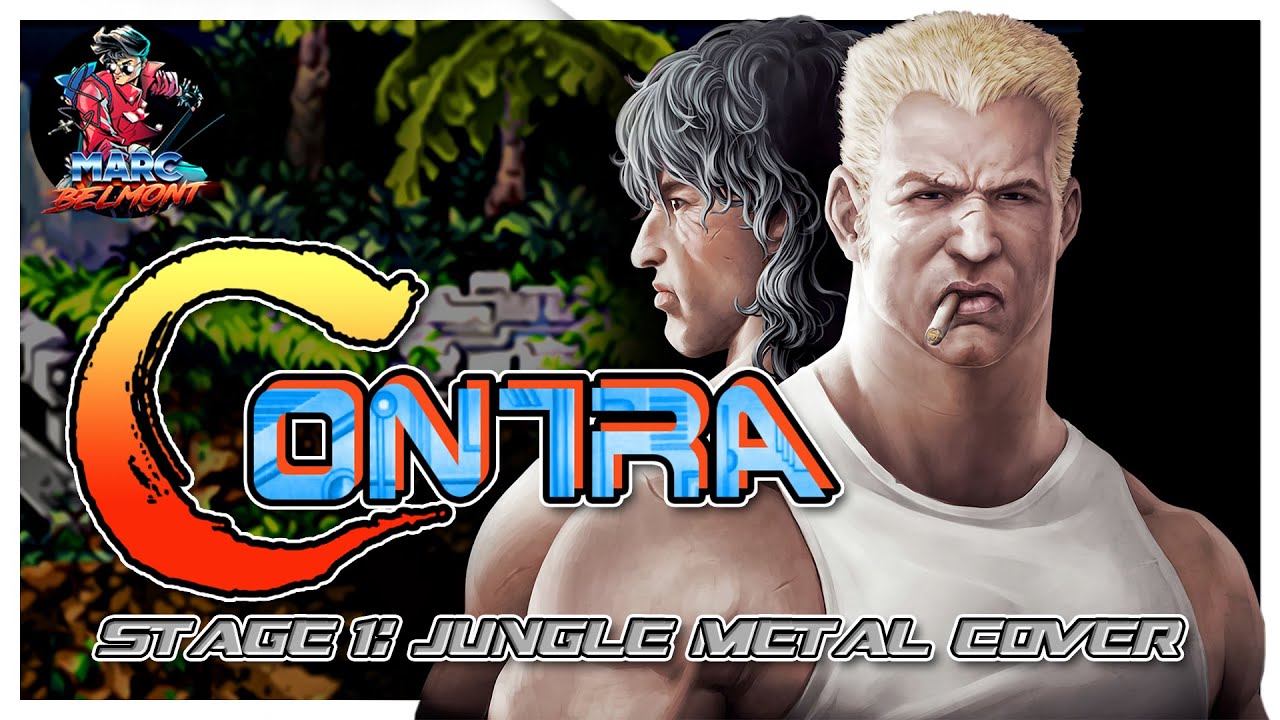 Stage 1: Jungle - CONTRA (Probotector) METAL COVER - YouTube
