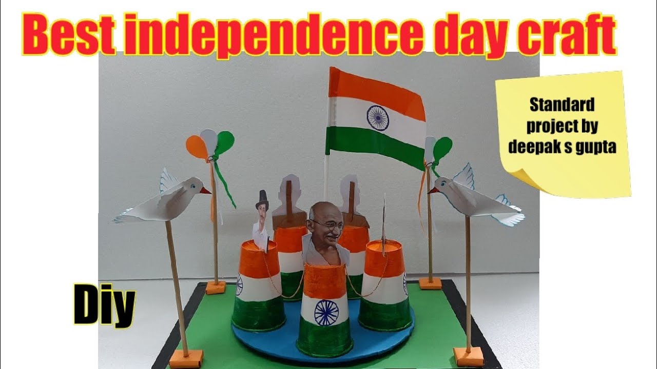 freedom fighters model independence day | independence day craft diy ...