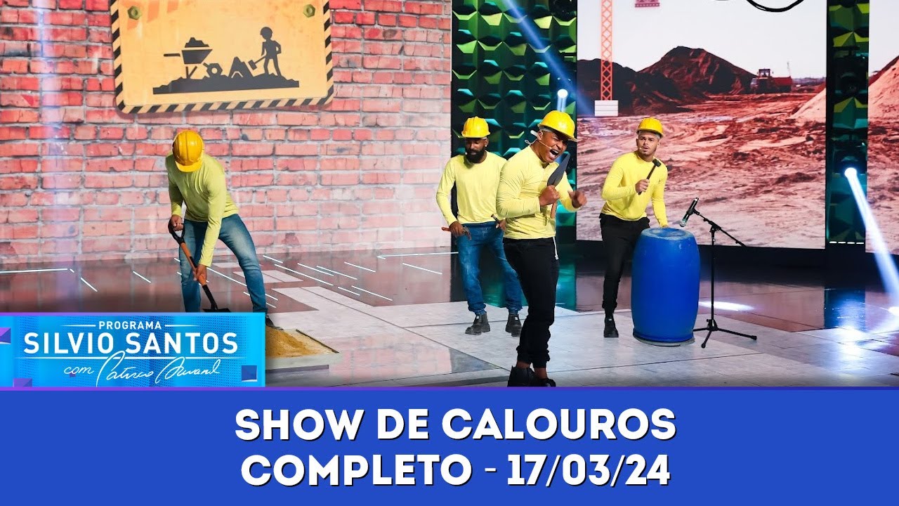 Show De Calouros | Programa Silvio Santos (17/03/24) - YouTube