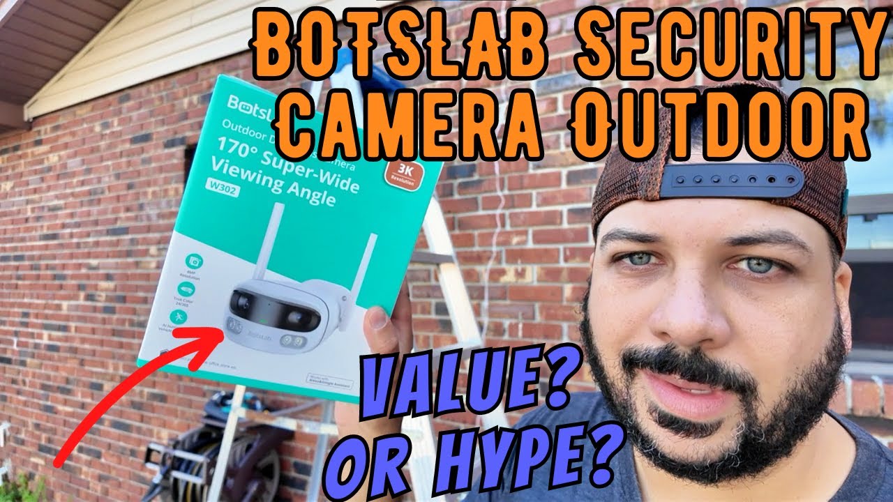 BOTSLAB 4MP Dual-Lens Outdoor Security Camera Review: Next-Level Home Security - YouTube