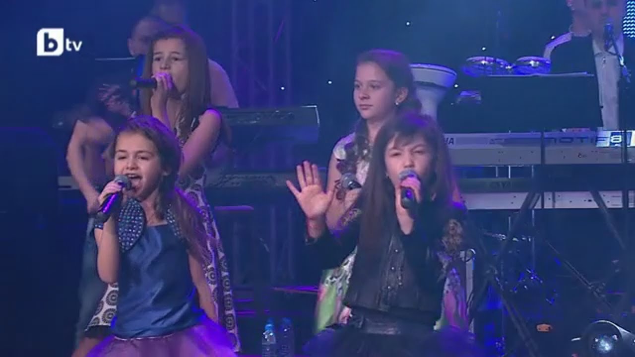 Krisia Todorova: Singing- "Mercy" with Tereza, Gergana and Iva - YouTube