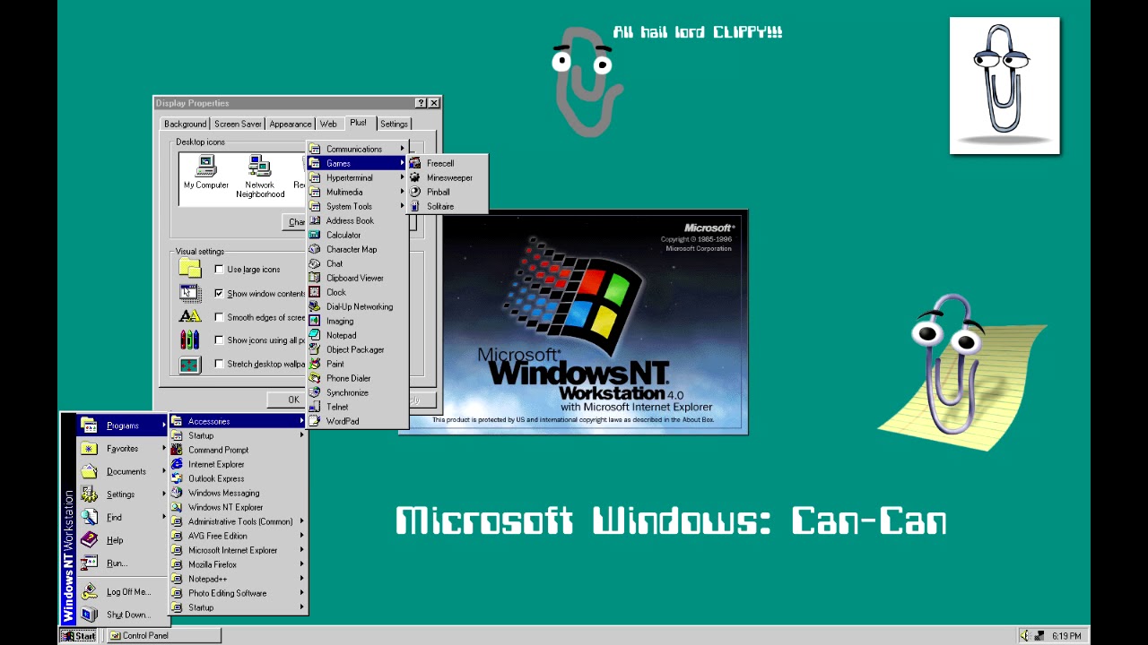 The Can-Can - Windows Edition - YouTube