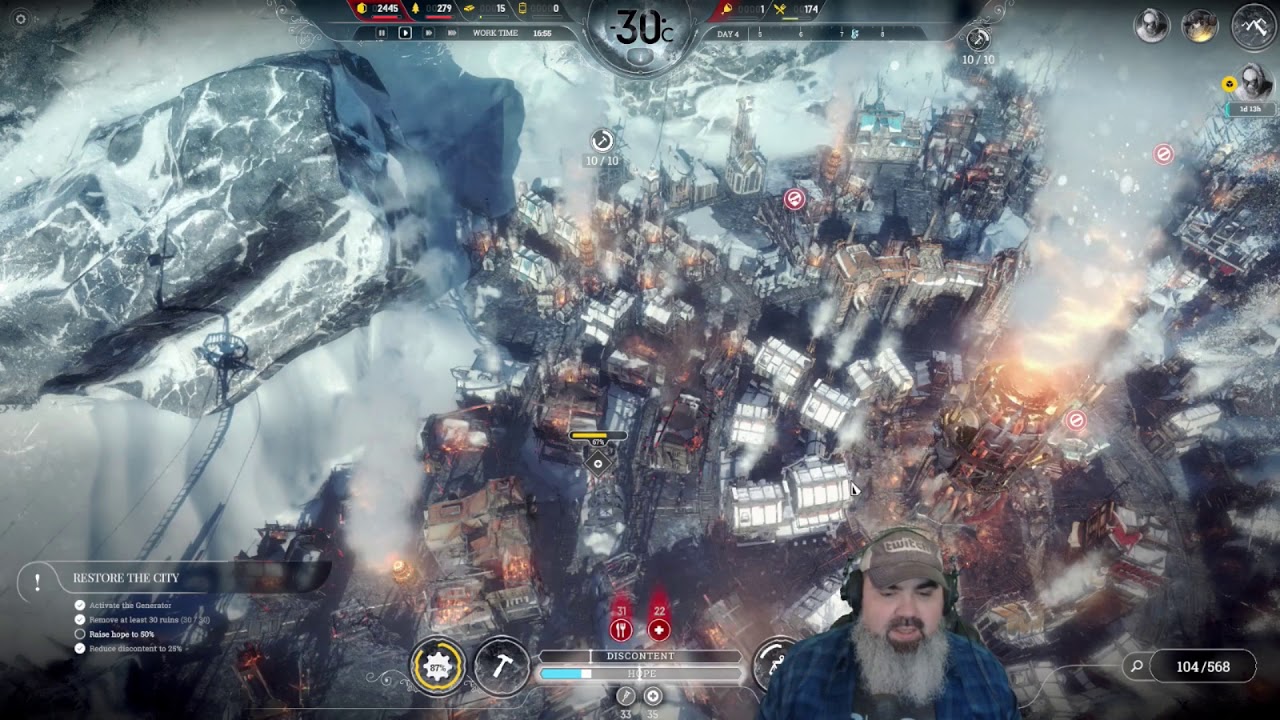 The Fall of Winterhome - Frostpunk #6 - YouTube