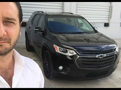 Chevrolet Traverse Redline Edition 2018 | Detalles en vivo - YouTube