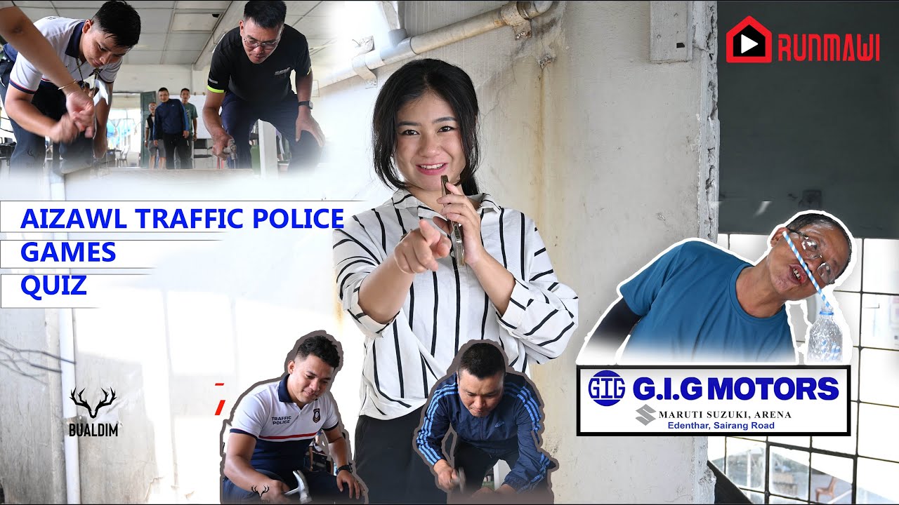 AIZAWL TRAFFIC POLICE || GAMES & QUIZ - YouTube