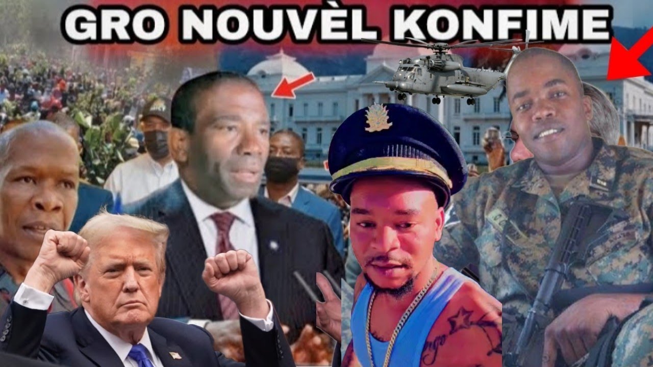 8 février guy philippe frape fo Dimitri herard nan kouri oh men koze ...