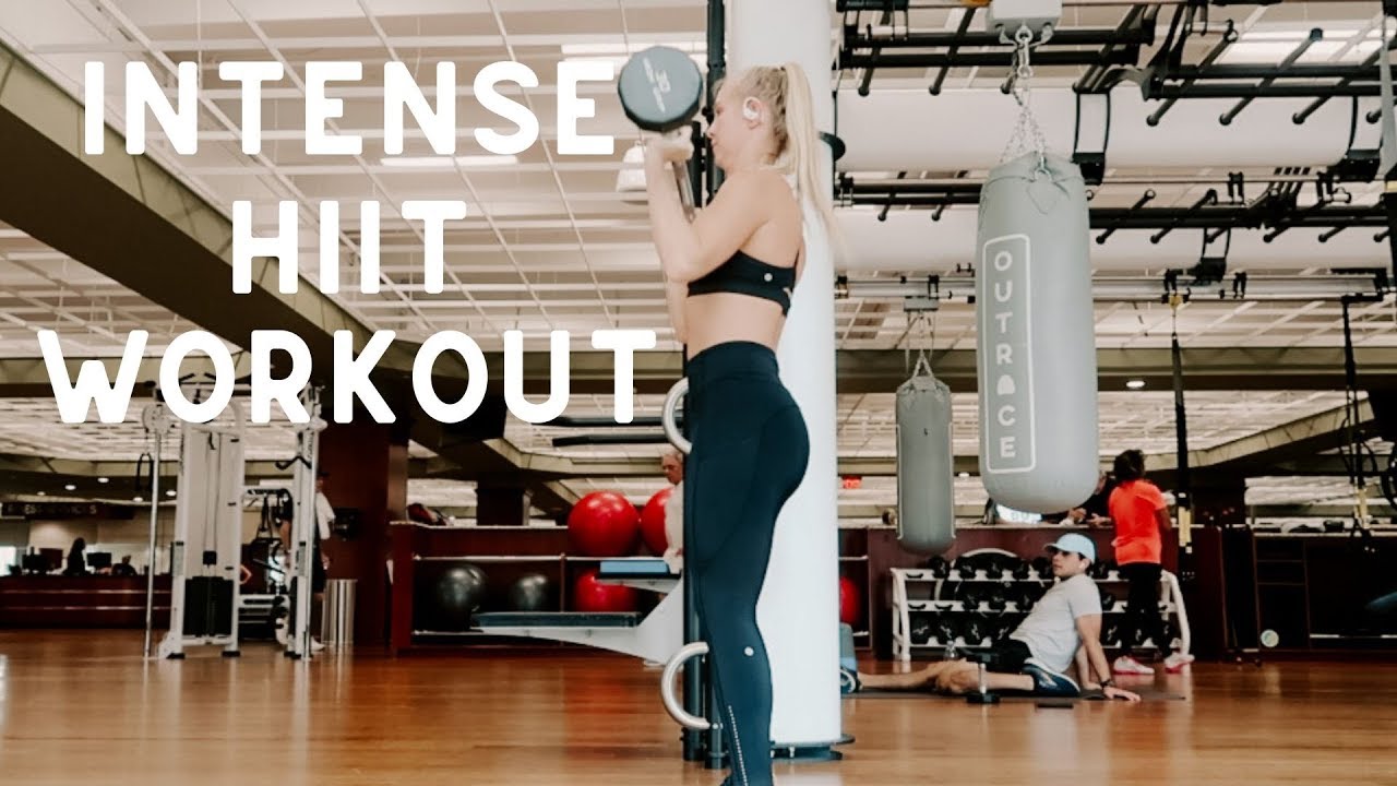 BURNED 600 calories | intense circuit workout!!! - YouTube