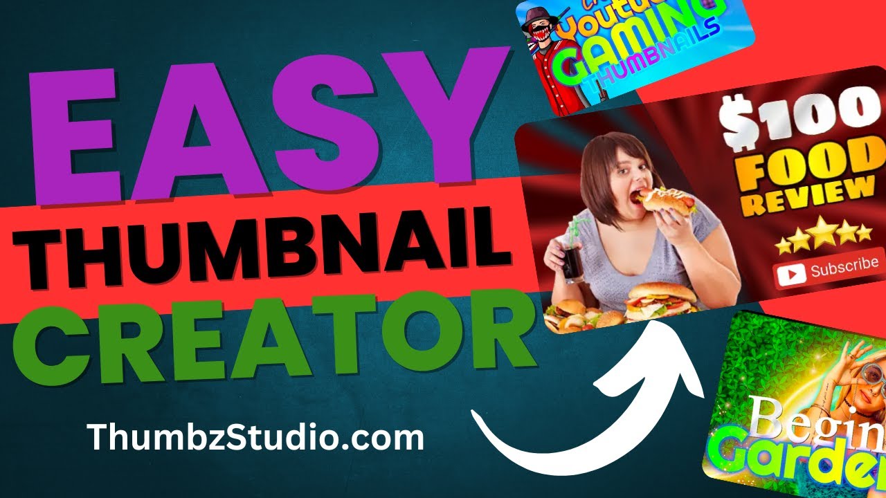 Easy Food YouTube Thumbnail Creator Tool for YouTube Thumbnails - YouTube