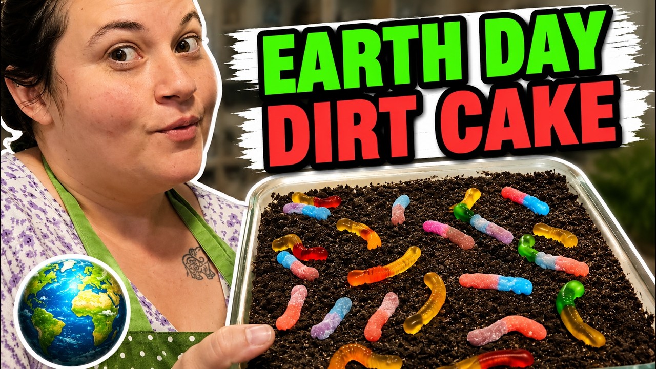 Earth Day Dirt Cake Kids Go Crazy For! - YouTube