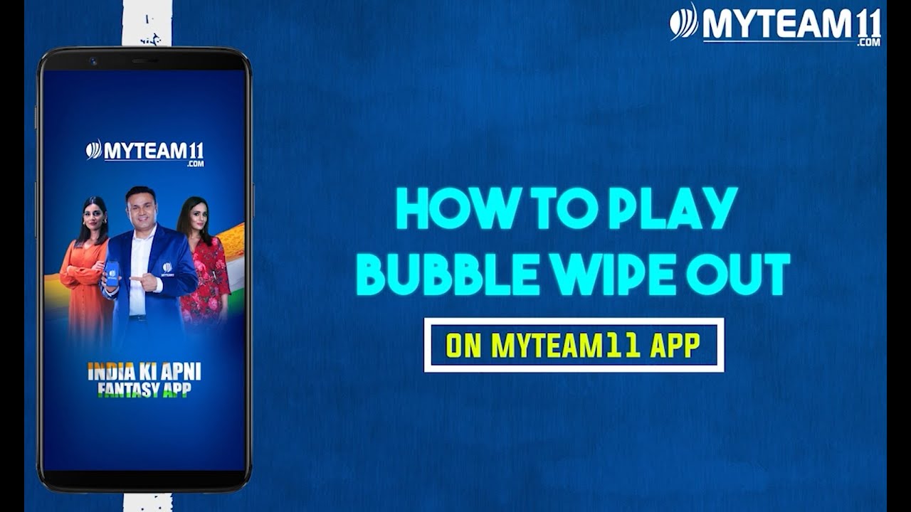 How to Play Bubble Wipeout on MyTeam11 - YouTube