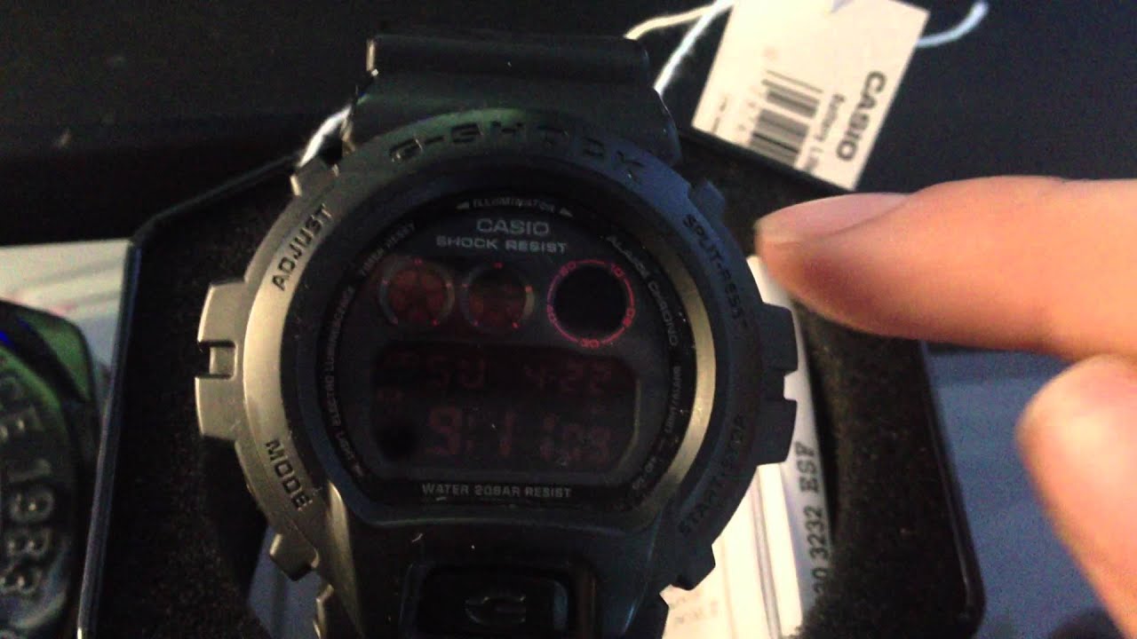 Review: Casio G-SHOCK DW6900MS-1 - YouTube