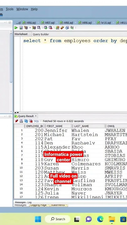 informatica power center tutorial| ETL - YouTube