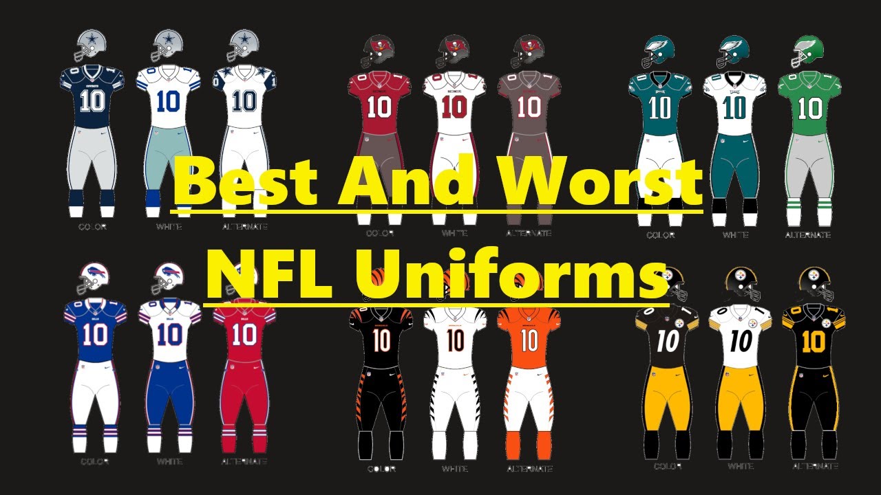 Ranking EVERY NFL Uniform - YouTube
