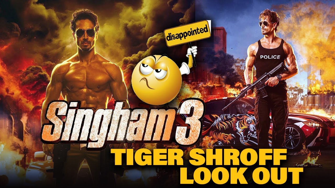Get Ready To See Tiger Shroff As Acp Satya In Singham Again! | Cinema ...