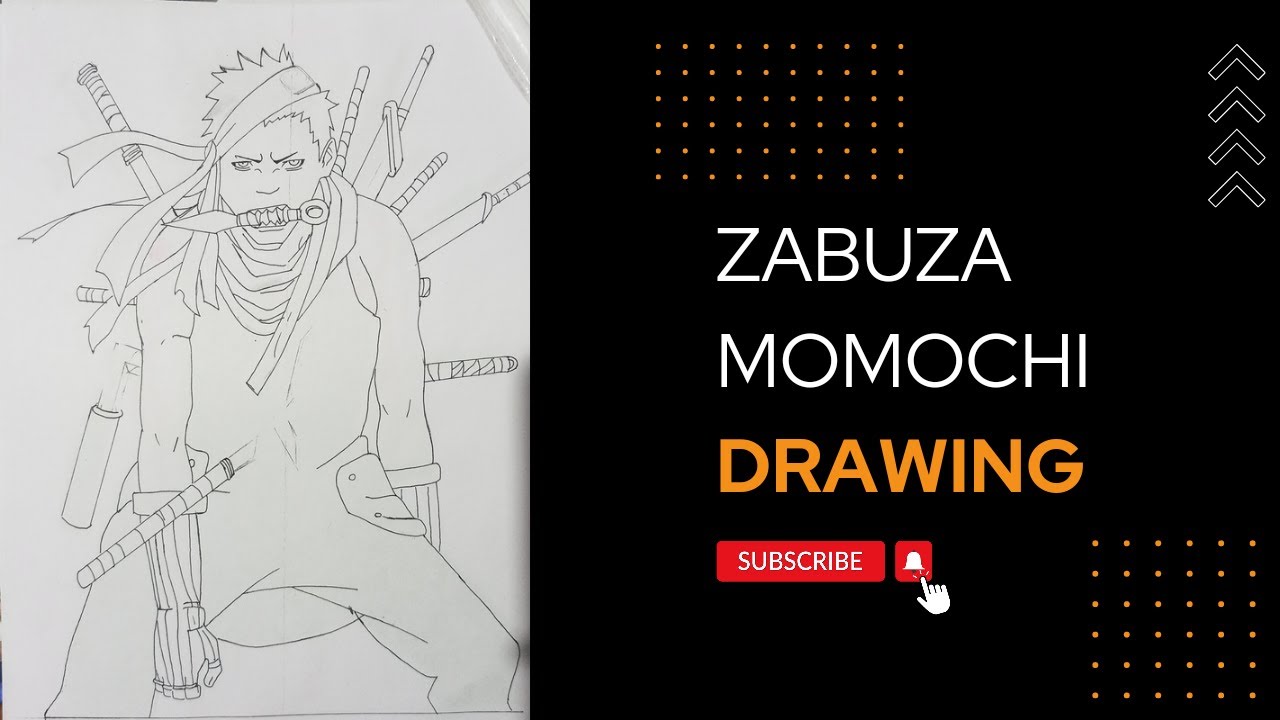 Anime Drawing || Zabuza momochi Naruto - YouTube