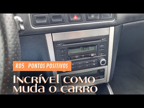 COLOQUEI RÁDIO ORIGINAL NO GOLF SPORTLINE RD5, PONTOS POSITIVOS - YouTube