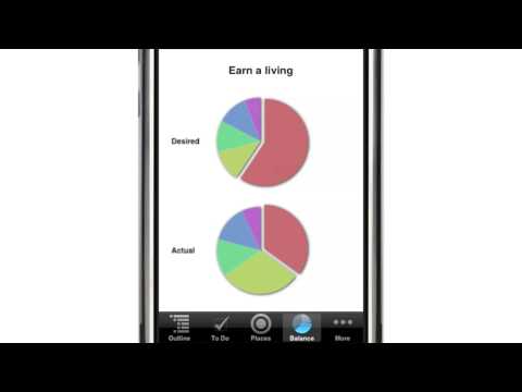 Life Balance for iPhone demo - YouTube