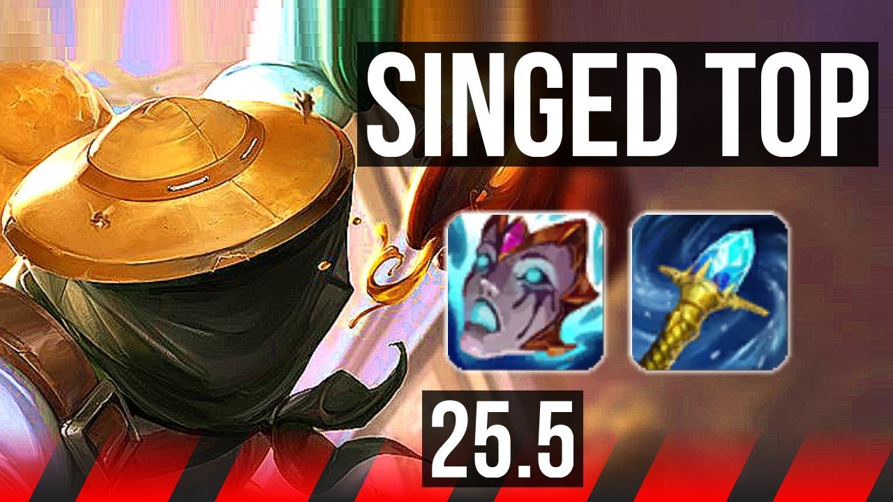 SINGED vs DR. MUNDO (TOP) | 500+ games | KR Master | 25.5 - YouTube