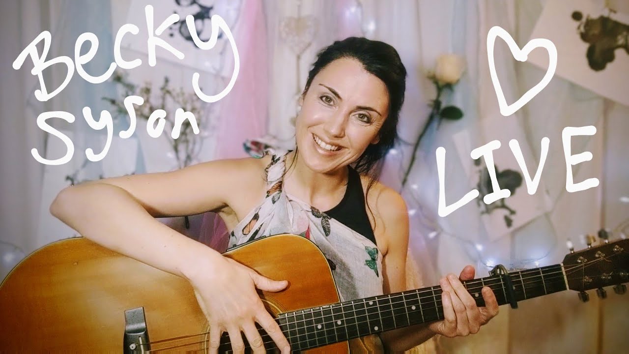Becky Syson LIVE home acoustic gig UK Lockdown 2021 recorded on ...