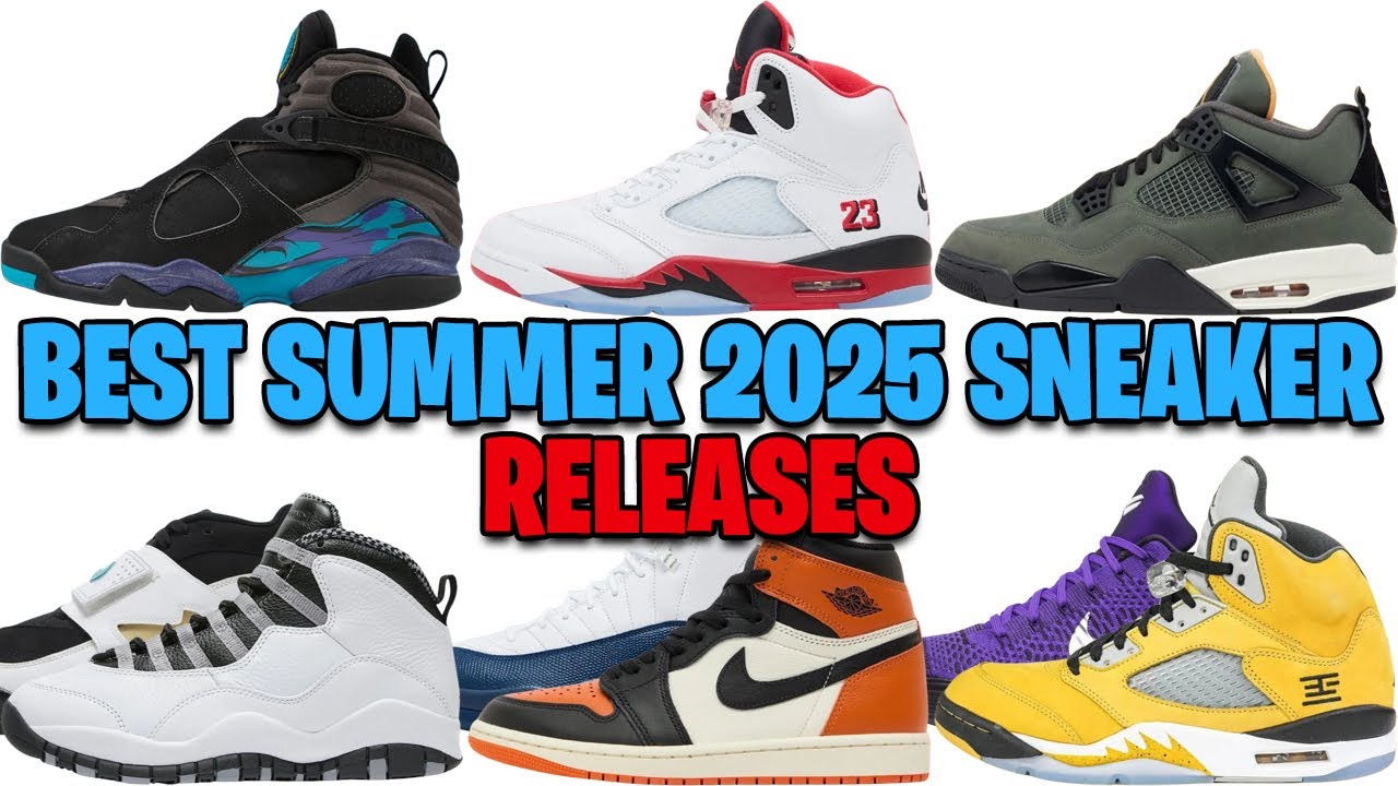 BEST SUMMER 2025 SNEAKER RELEASES (BEST SUMMER SNEAKERS FROM AIR JORDAN ...