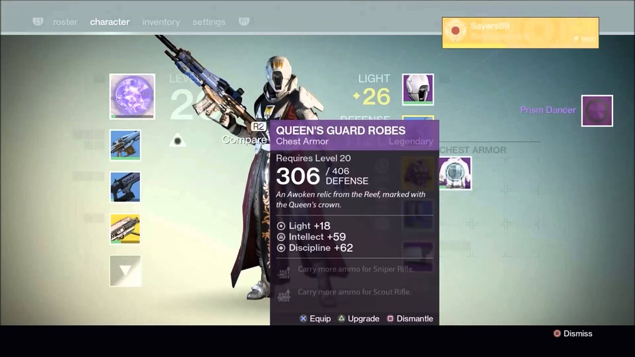 Destiny - Rank 3 Queen Shader for All Classes (10/3) - YouTube