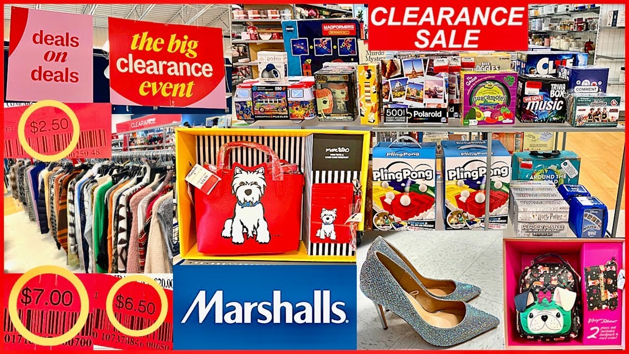 😍 MARSHALLS *Red Tag Clearance | As Low As $2.50 - YouTube