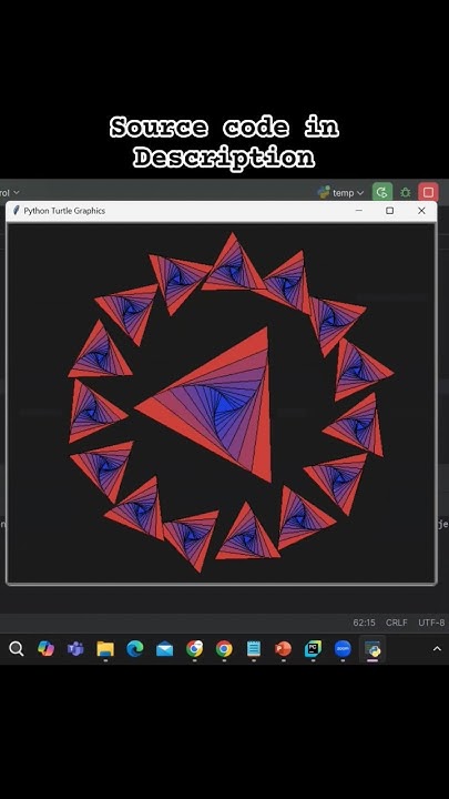 Graphics With Python Turtle Ytshorts Shorts Coding Viralvideo Youtube