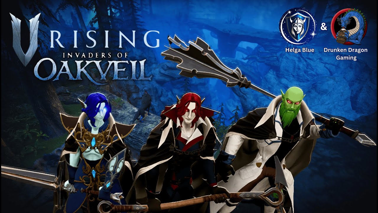 V Rising Live 🩸 | Invaders of Oakveil Update + Castle Upgrades | Episode 12 with Helga Blue ...