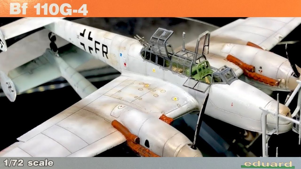 Eduard 1/72 Bf 110 Profi Pack [Full Build] - YouTube
