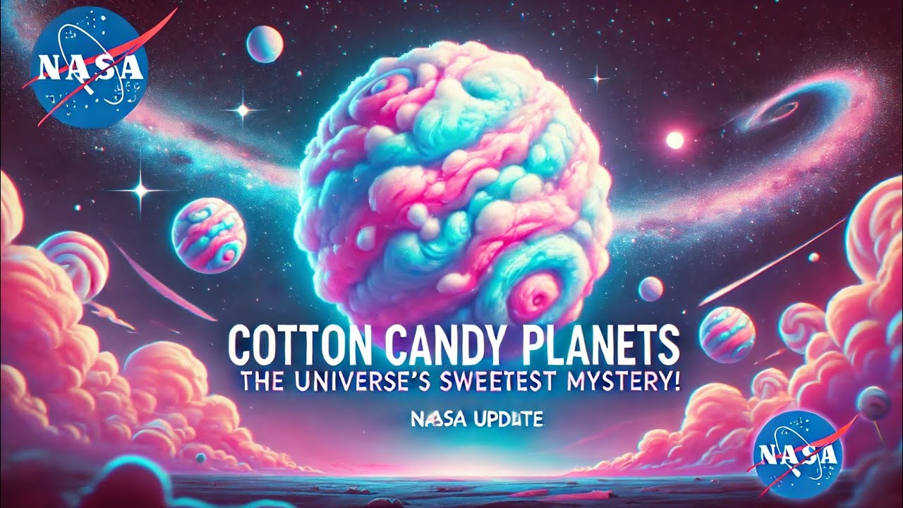 Cotton Candy Planets: The Universe's Sweetest Mystery! | Nasa Update ...