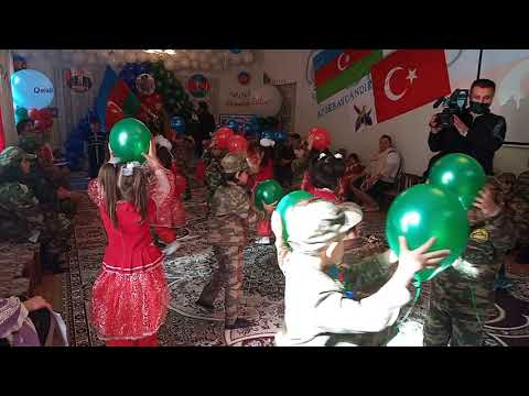 Azərbaycan zəfər gününə həsr rəks (167 nömrəli bağça)