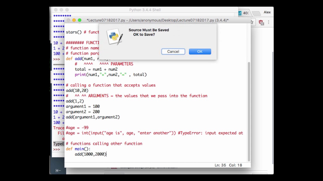 Pythonfunctions07182017 Youtube 3643