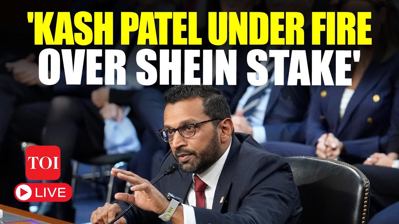 Trump's FBI Director Pick Kash Patel Discloses His Stock In Shein; Faces Backlash From Democrats ...
