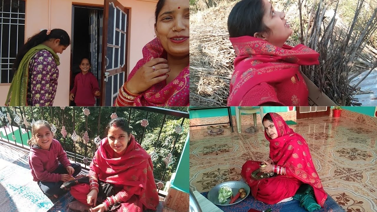 आज छोटी ननंद ने पहली बार ब्लॉग बनाया 😂#twins #village #himachal - YouTube