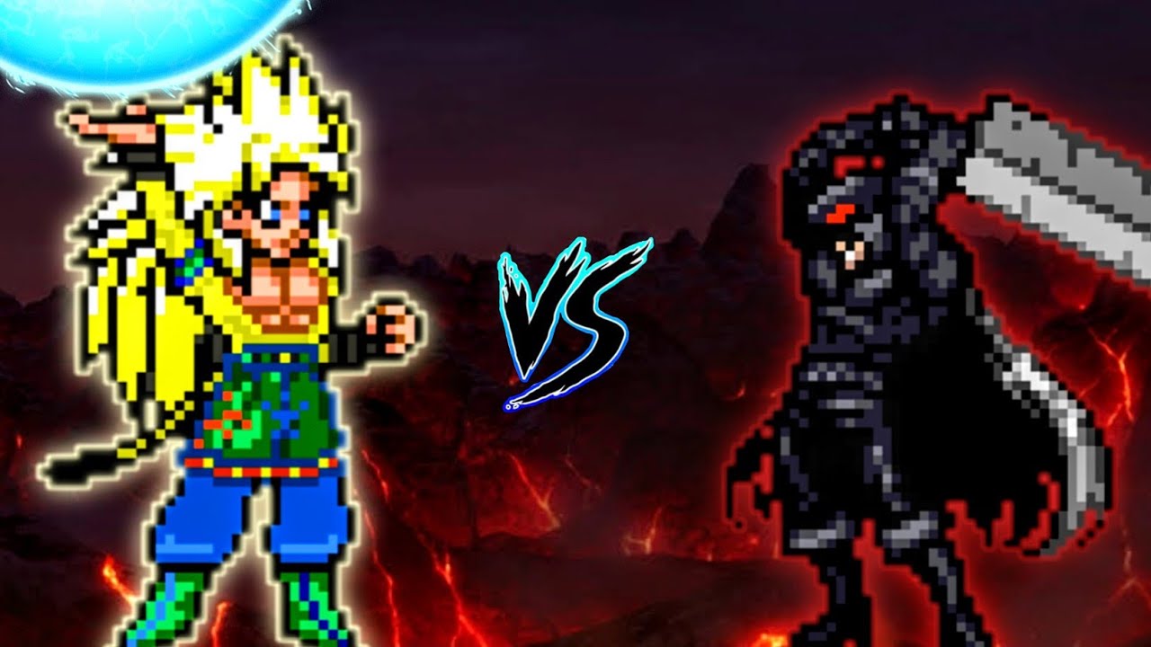 Goku Mystic 5 (New) VS Guts Berserk Armored in Jump Force Mugen - YouTube