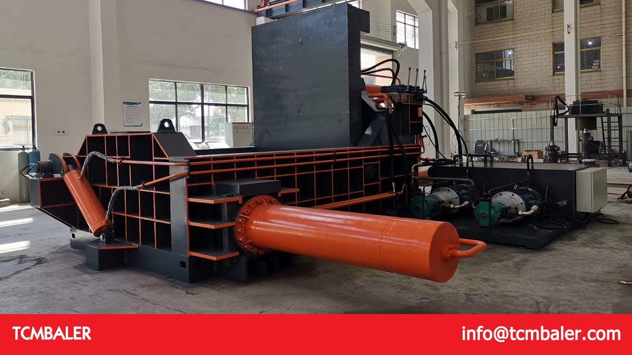 copper scrap press machine - YouTube