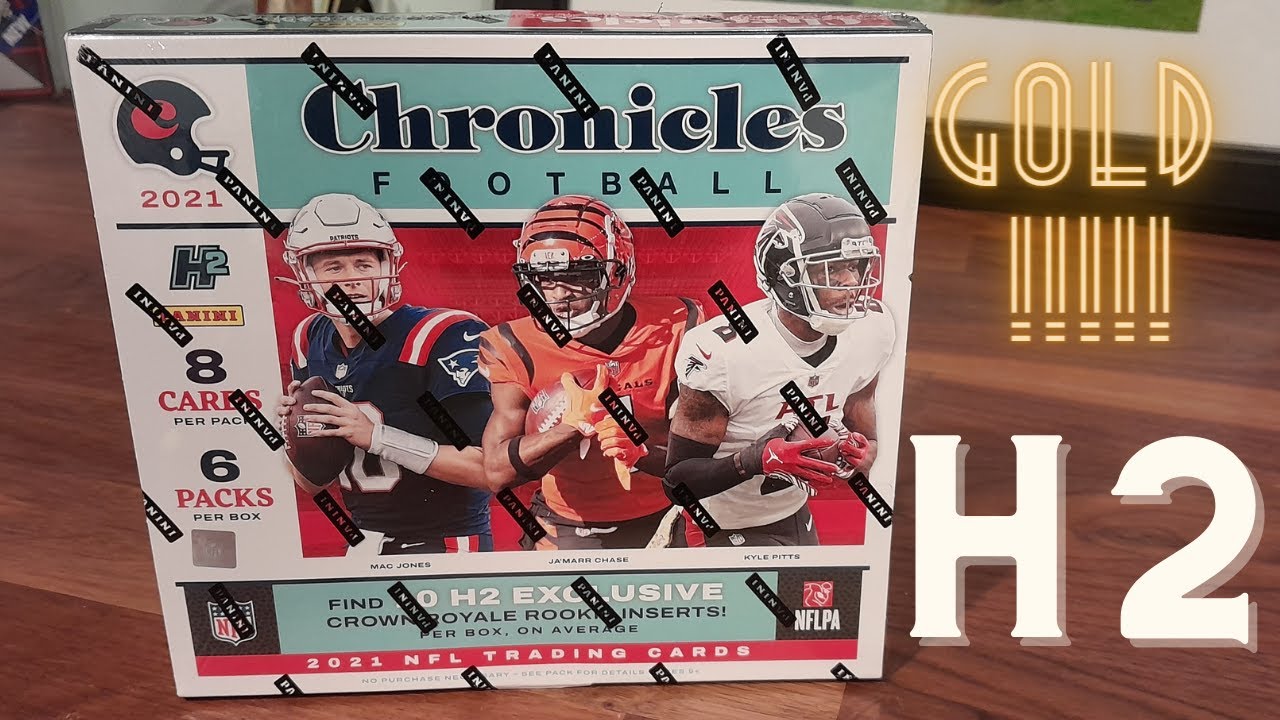 2021 Chronicles Football H2 Hobby Box GOLD Pulled!!! ***NEW RELEASE ...