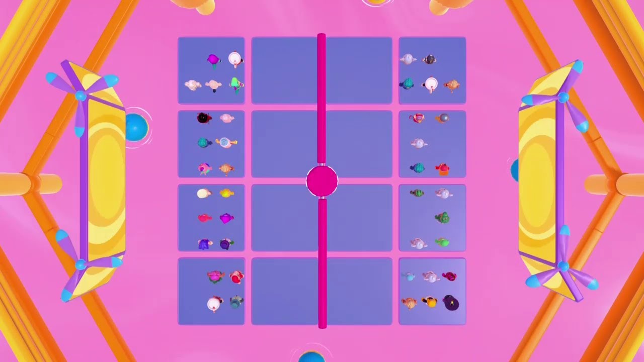 Fall Guys - 39 players eliminated and only 3 qualified on Perfect Match ...